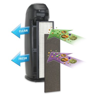 Rent to own PureGuardian AP2200CA HEPAFresh 22-inch Tower Air Purifier ...