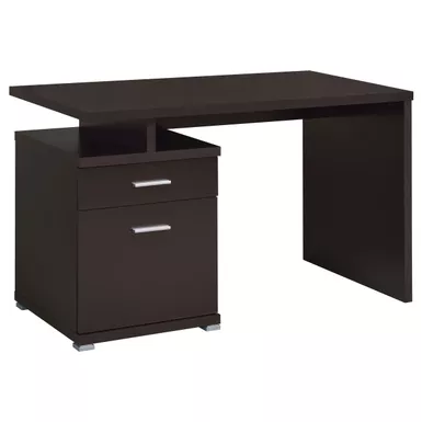Rent to own Coaster Furniture Lewes Cappuccino 2-drawer Media Tower ...