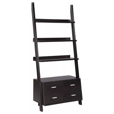 Rent to own Coaster Furniture Lewes Cappuccino 2-drawer Media Tower ...
