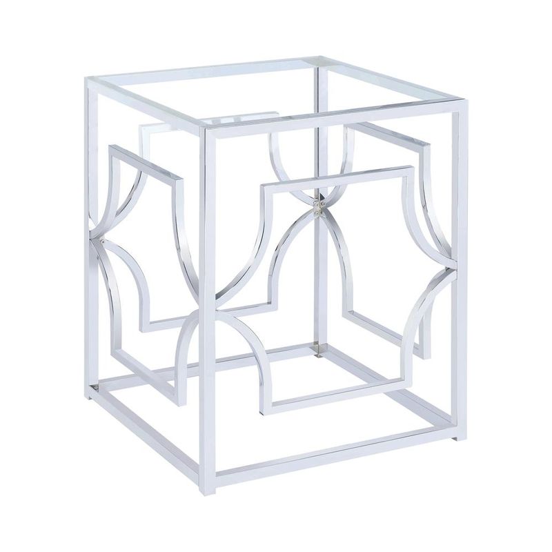 Rent to own Starlight Dining Table Base Chrome - FlexShopper