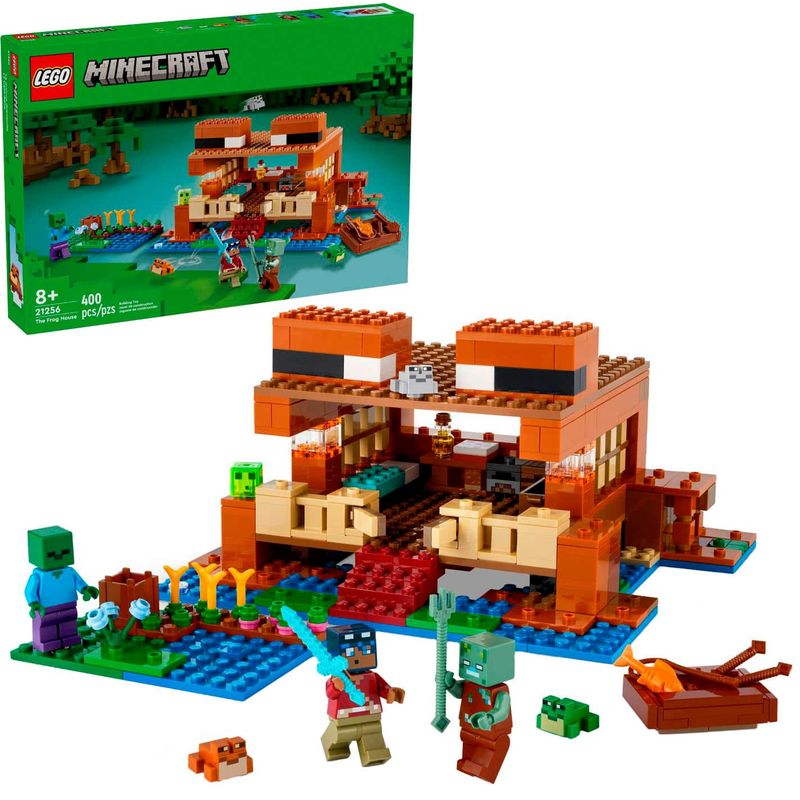 Rent to own LEGO - Minecraft The Frog House Gaming Toy 21256 - FlexShopper