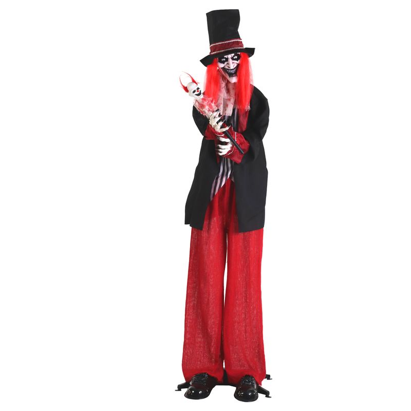 Rent to own Animatronic Shaking, Talking Clown with Clown-Head Magic ...