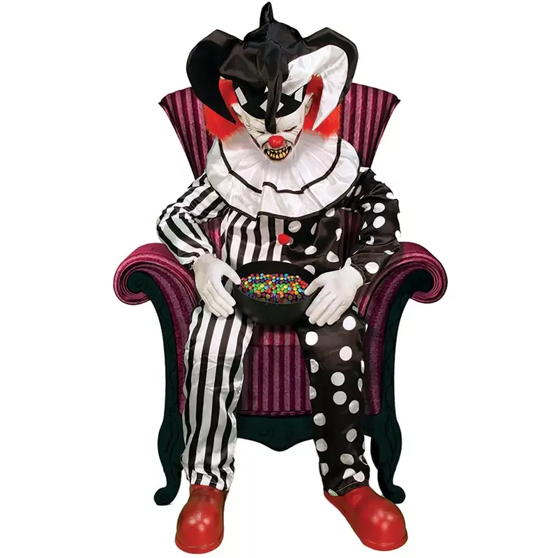Rent to own Hartley the Sitting Scare Clown by Tekky, Premium Talking ...