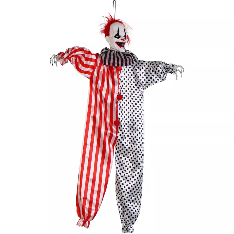 Rent to own Floating Clown Animatronic with Blue Chest Light for Scary ...