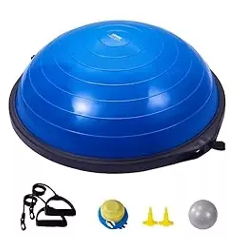 Rent to own VEVOR Half Exercise Ball Trainer, 26 inch Balance Ball ...