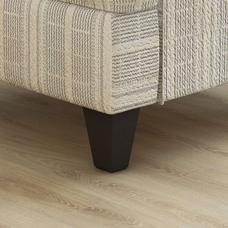 Rent to own Binick Transitional Multi-color Chenille Stripe Pattern ...