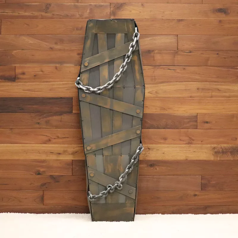 Rent to own 5-ft. COFFIN the Animatronic Shaking Casket, Indoor ...