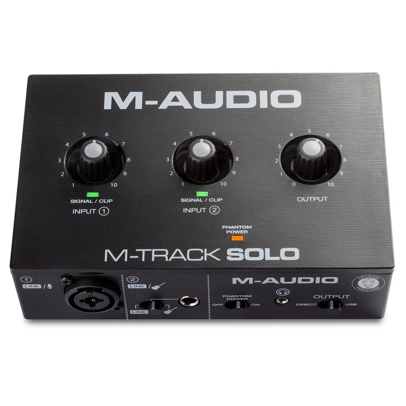 Rent to own M-Audio M-Track Solo 2-Channel USB Audio Interface with ...