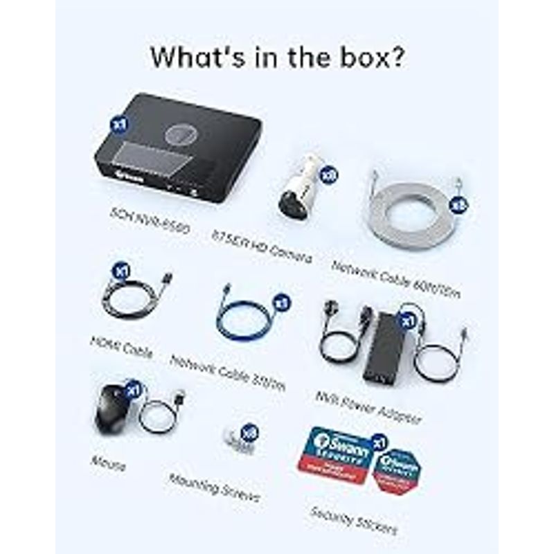 Rent to own SWANN Master 4K 8 Channel Home Security Camera System, 2TB ...