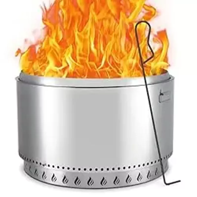 Rent to own Smokeless Fire Pit, 32 Inch Portable Outdoor Firepit ...