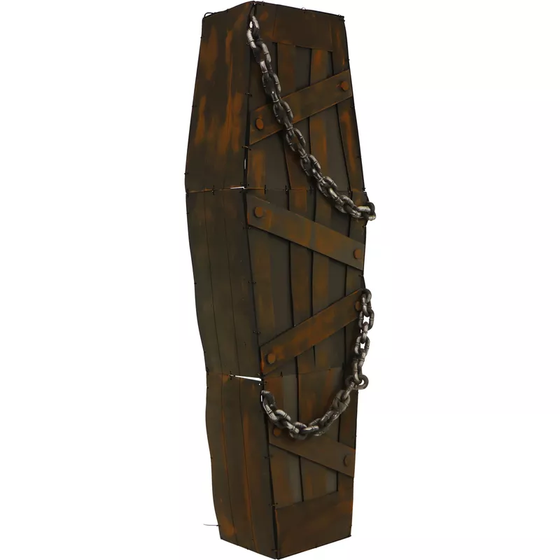 Rent to own 5-ft. COFFIN the Animatronic Shaking Casket, Indoor ...